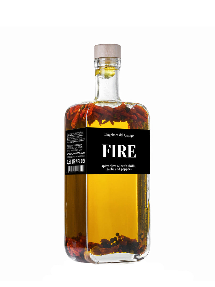 Llàgrimes del Canigó Fire Extra Virgin Olive Oil 16.9 fl oz (500ml ...