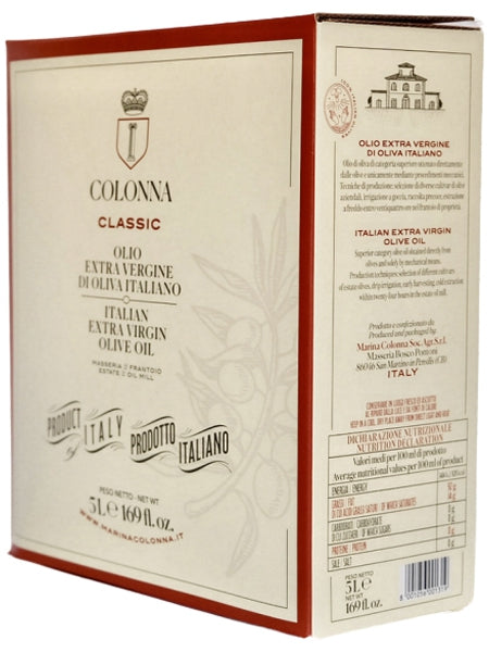 Colonna Classic Bag-in-Box Extra Virgin Olive Oil 169 fl oz (5 l ...