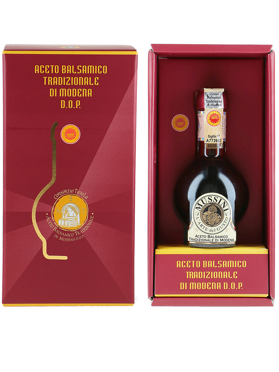 Mussini Traditional Balsamic Vinegar of Modena DOP - 12 Years Olive Oil ...