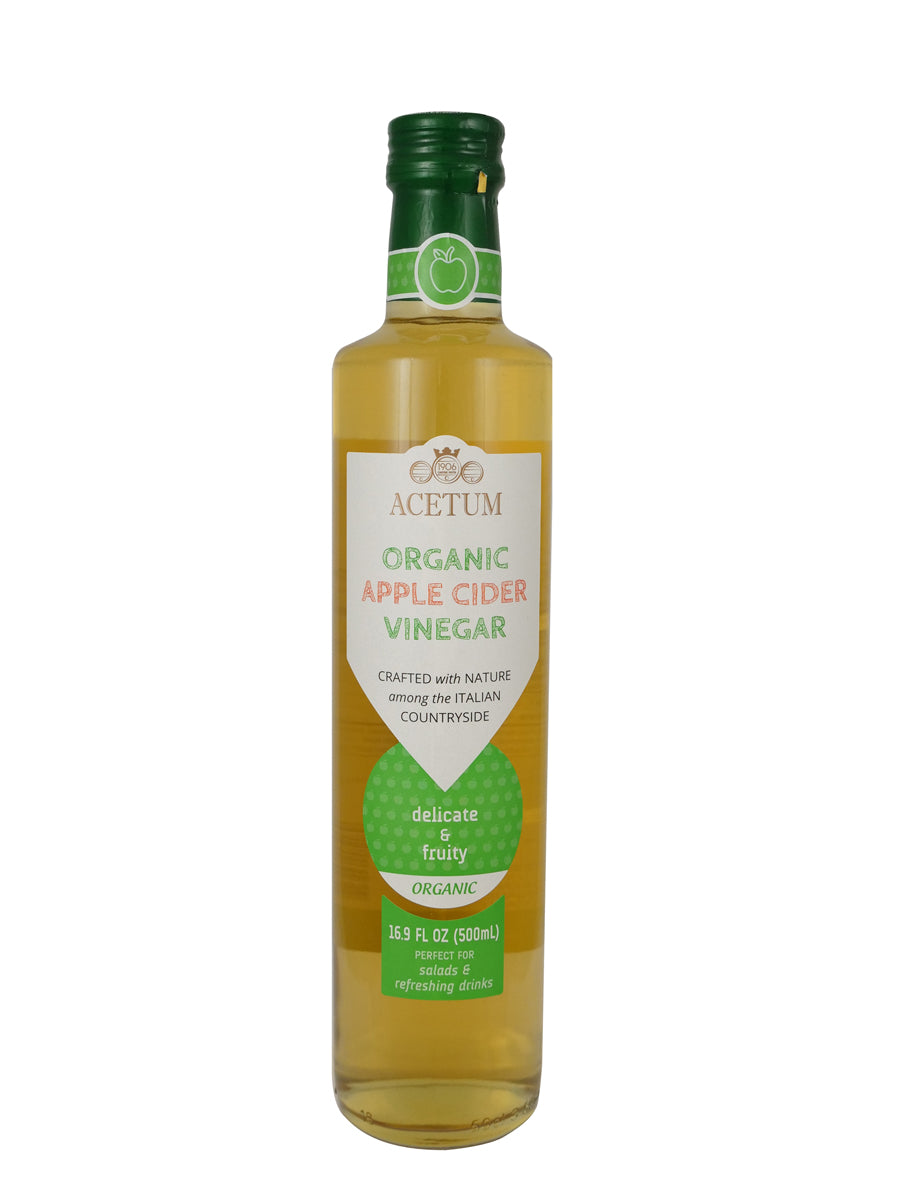 Acetum Organic Apple Cider Vinegar from Emilia-Romagna, Italy - 16.9 fl ...