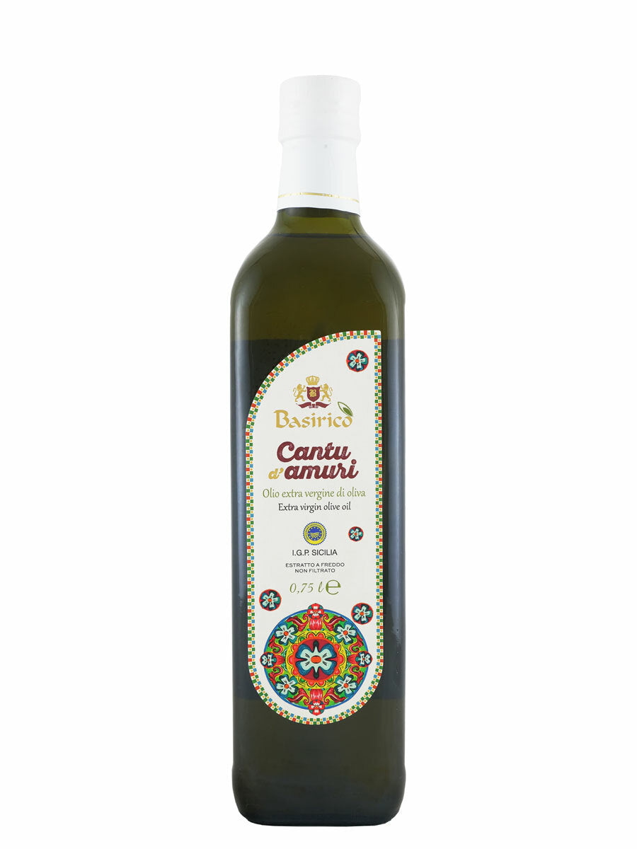 Basirico Cantu d'Amuri IGP Sicilia Unfiltered Olive Oil 25.3 fl oz (750 ...