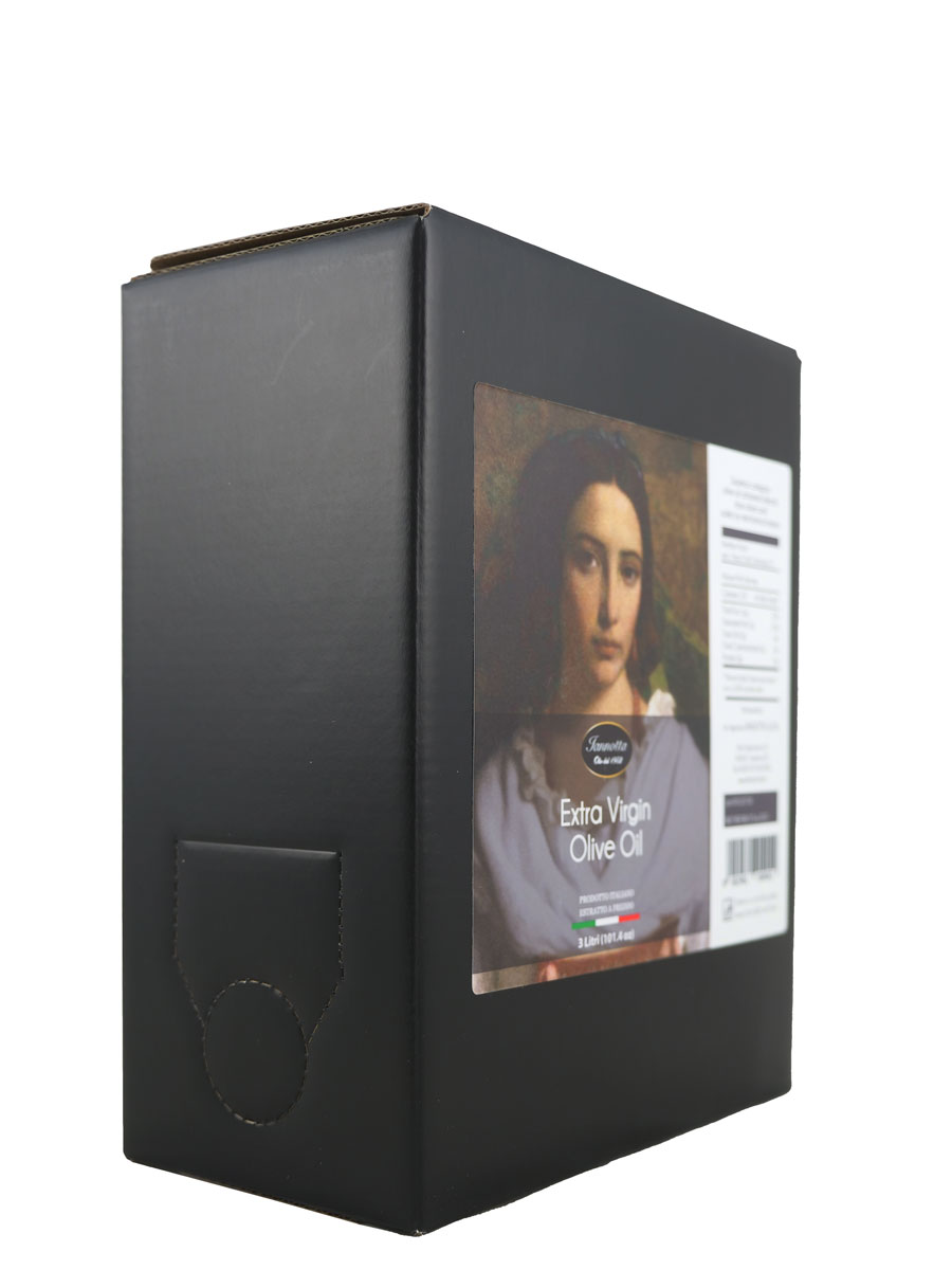 Iannotta Extra Virgin Olive Oil Bag-in-Box Olive Oil 101 fl oz (3 ...