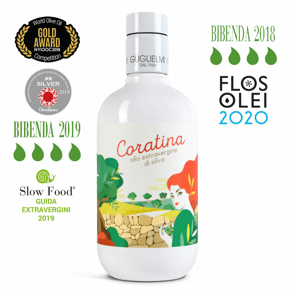 Guglielmi Le Monocultivar Coratina Extra Virgin Olive Oil 16.9 fl oz ...